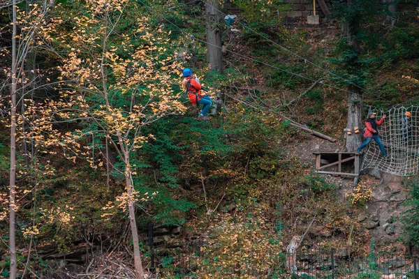 Zip line rider Stock Photos, Royalty Free Zip line rider Images ...