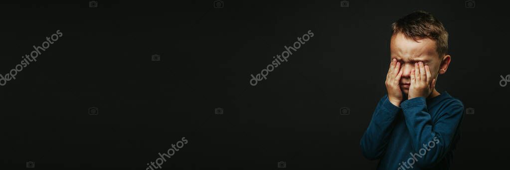 Anxiety children Stock Photos, Royalty Free Anxiety children Images ...