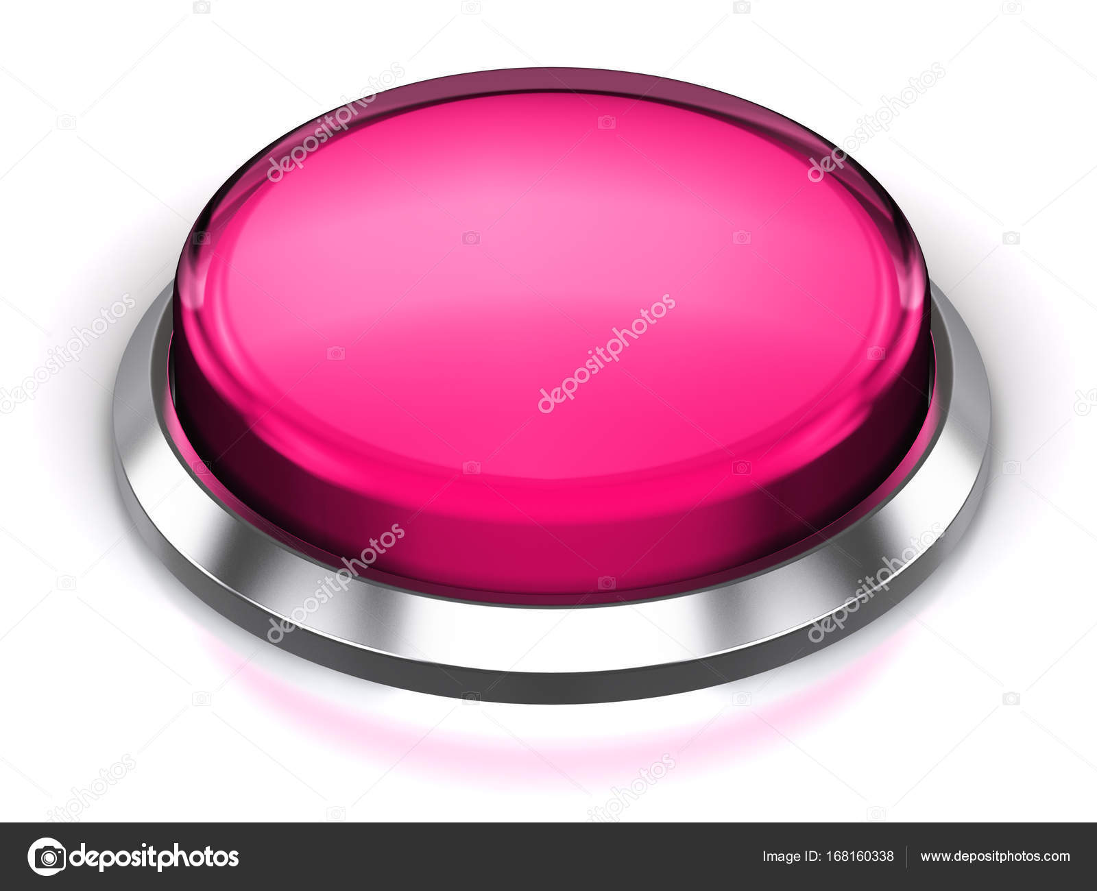 Pink round button — Stock Photo © scanrail #168160338