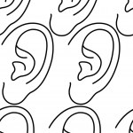 Drawing human ear Stock Vector Image by ©Kreativ #11446342