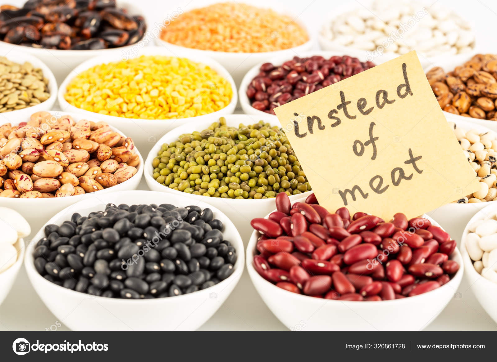 Collection of beans — Stock Photo © ruzanna #320861728