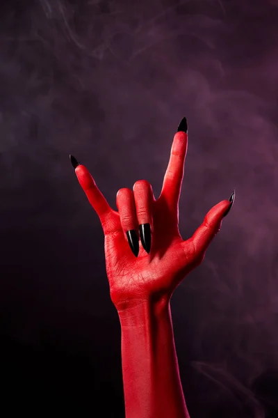 Devil hand Stock Photos, Royalty Free Devil hand Images | Depositphotos