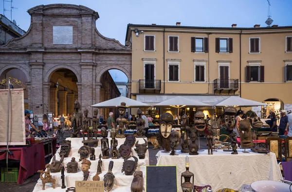 Antique market in Rimini, Italy – Stock Editorial Photo © inna_g #51929709