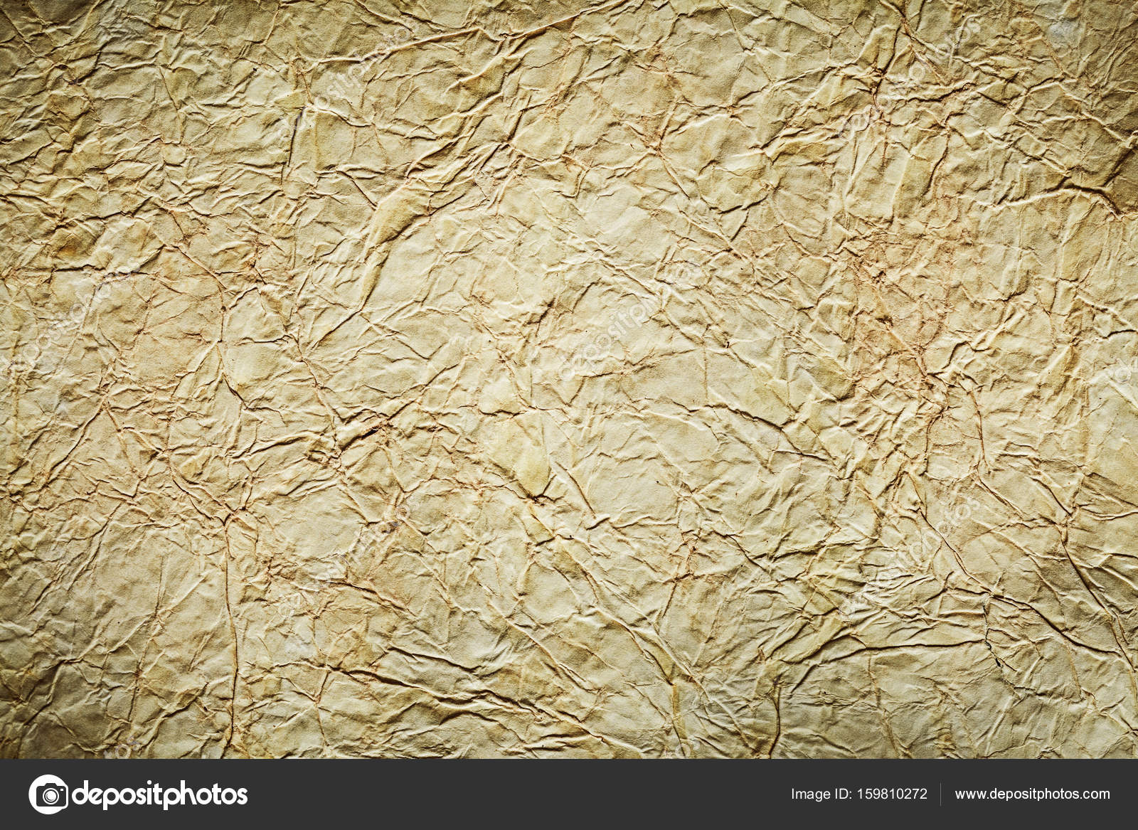 Vintage crumpled paper on grey background close up view Stock Photo by ...