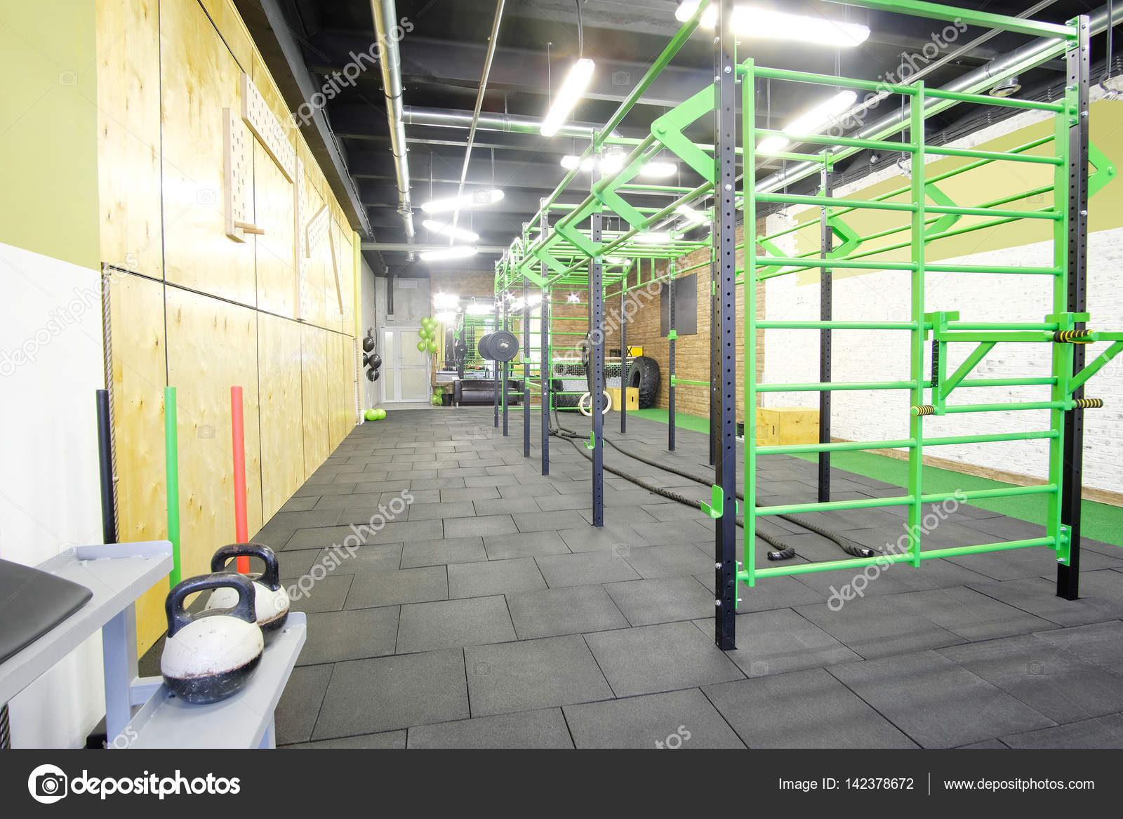 Interior of a boxing hall Stock Photo by ©uatp12 142378672