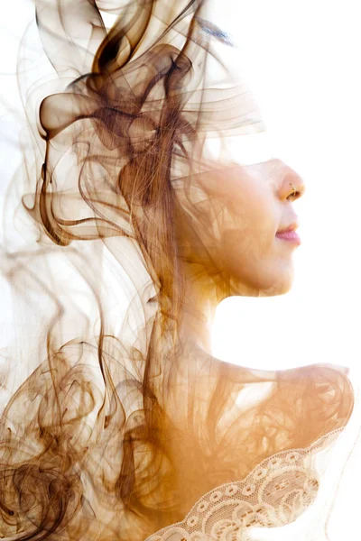Woman dissolving Stock Photos, Royalty Free Woman dissolving Images ...