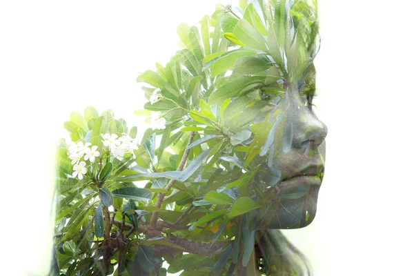 Portrait abstrait double exposition Stock Photos, Royalty Free Portrait ...