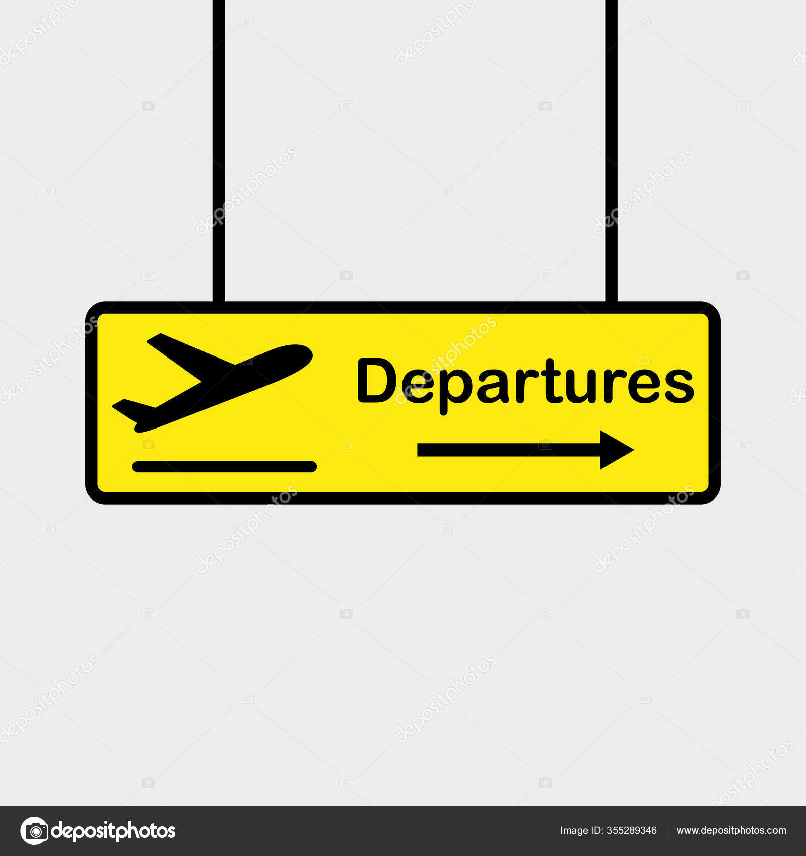 Airport Signs Clipart