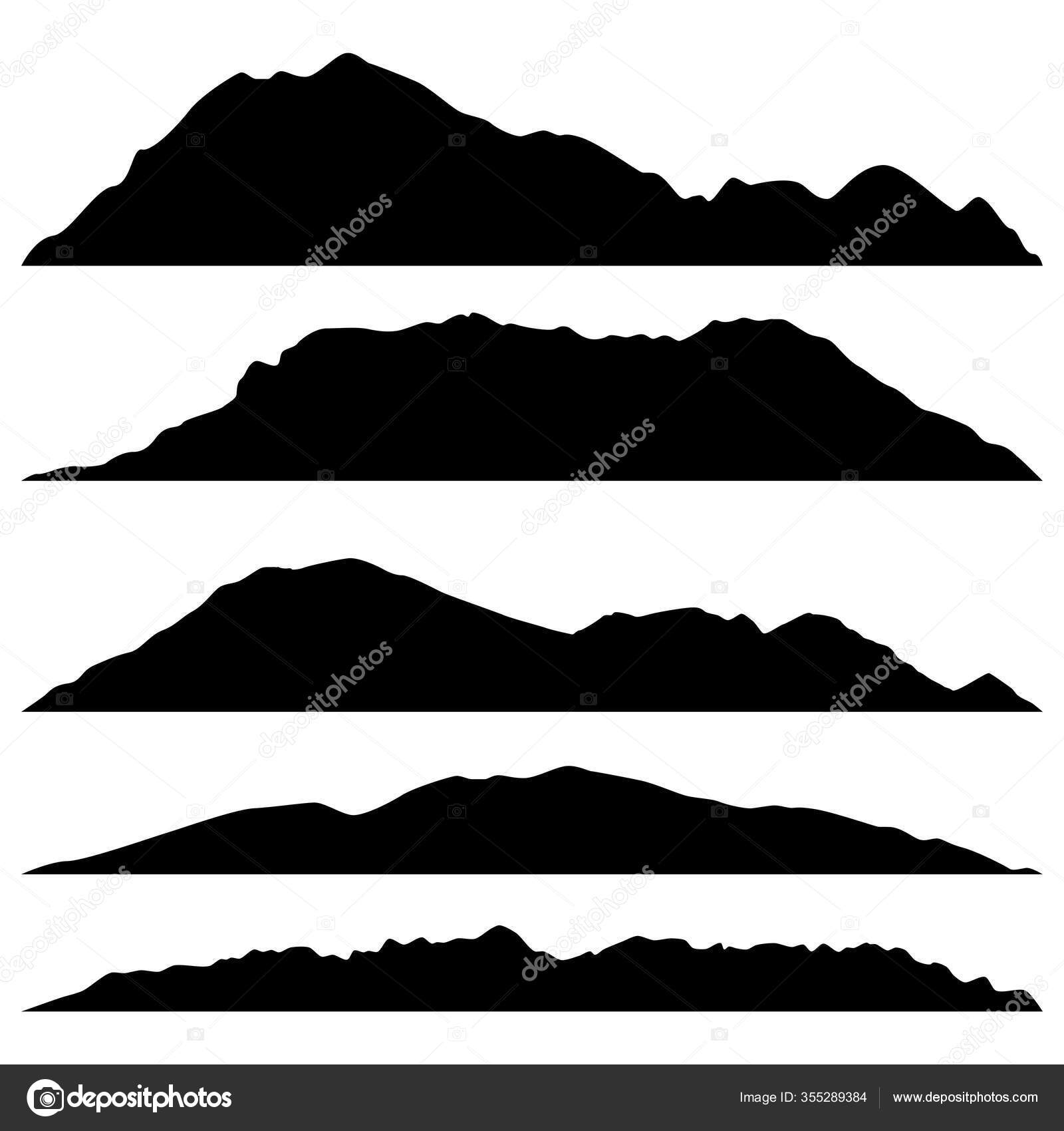 Rolling Hills Silhouette