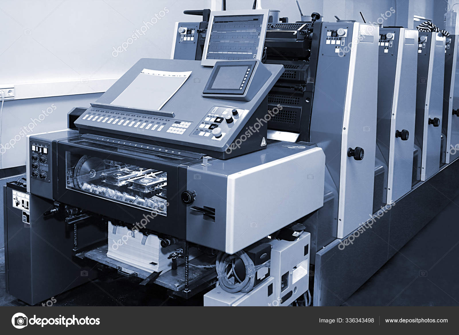 Modern Printing Machine