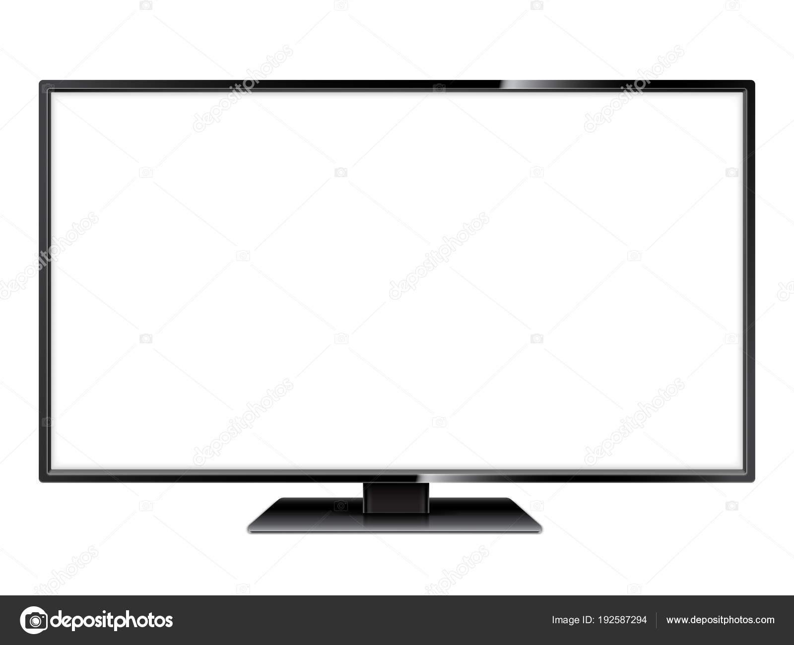 Flat Screen Tv Vector
