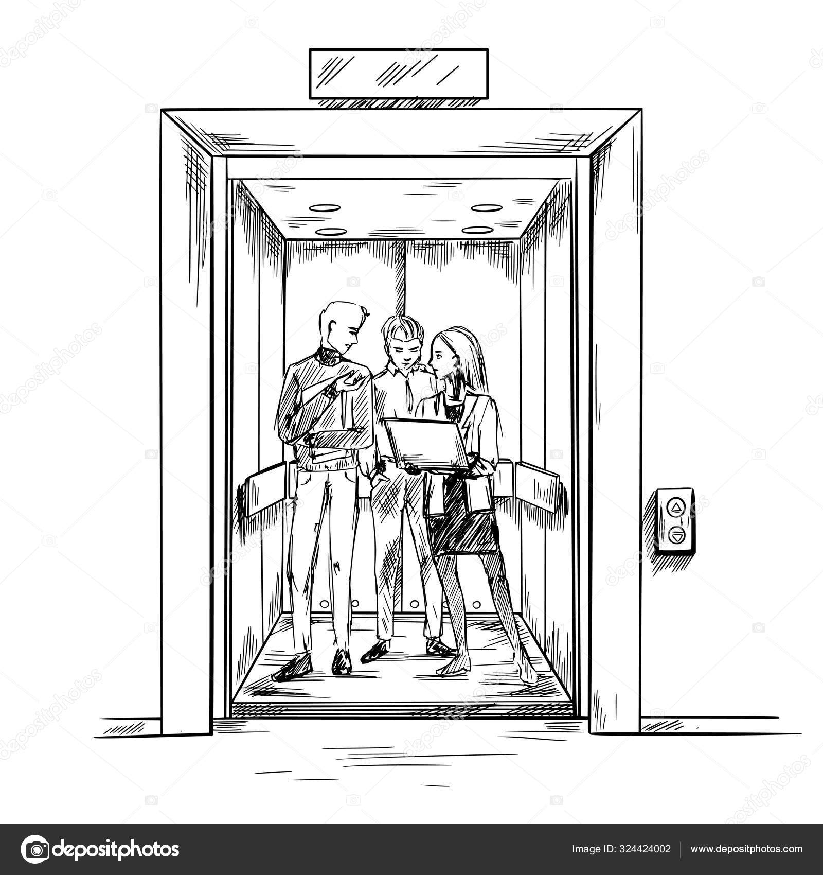 Elevator Pitch Comic