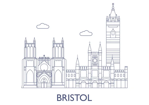Bristol skyline Vector Art Stock Images | Depositphotos