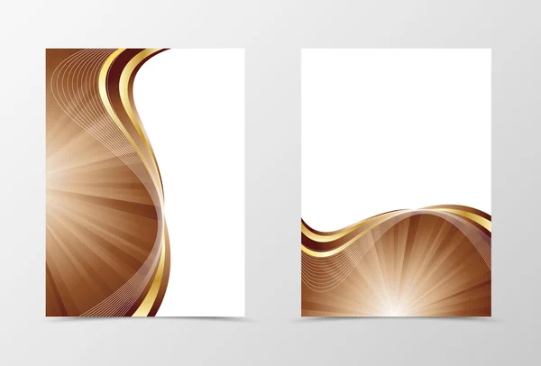 Smooth flyer template design Stock Vector by ©Denchik 114372838