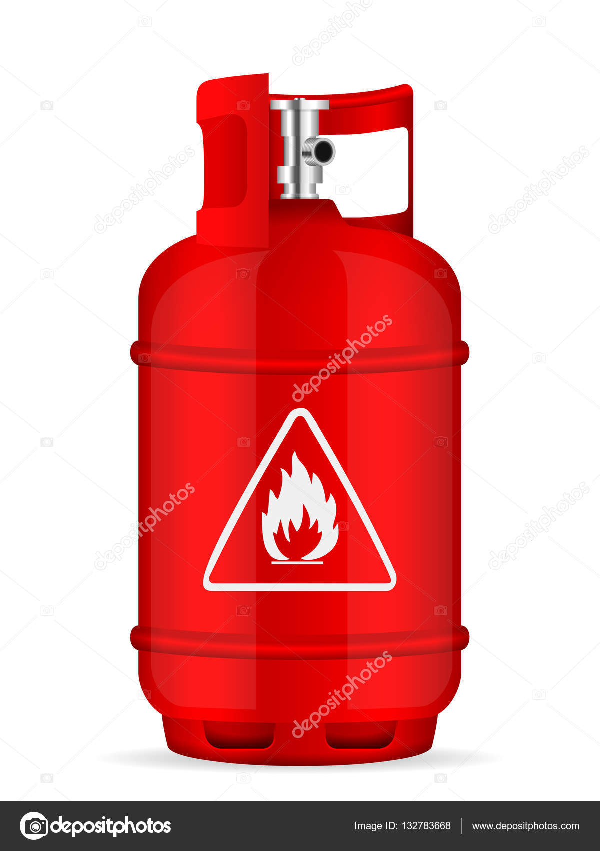 Propane gas cylinder Stock Vector Image by ©julydfg #132783668