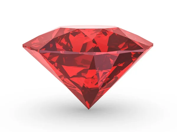 Red diamond on background — Stock Photo © nirutdps #29227039