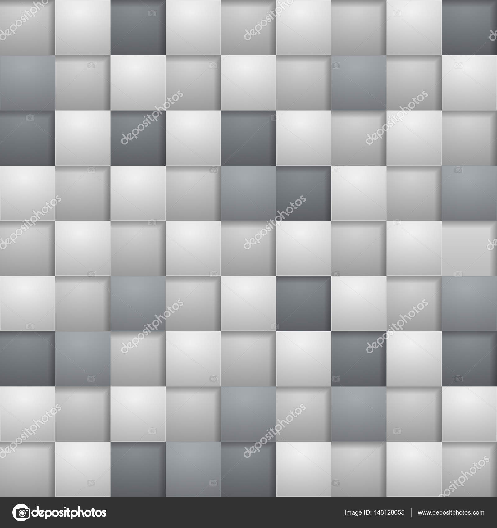 Bloques cuadrados grises Vector de stock por ©julydfg 148128055