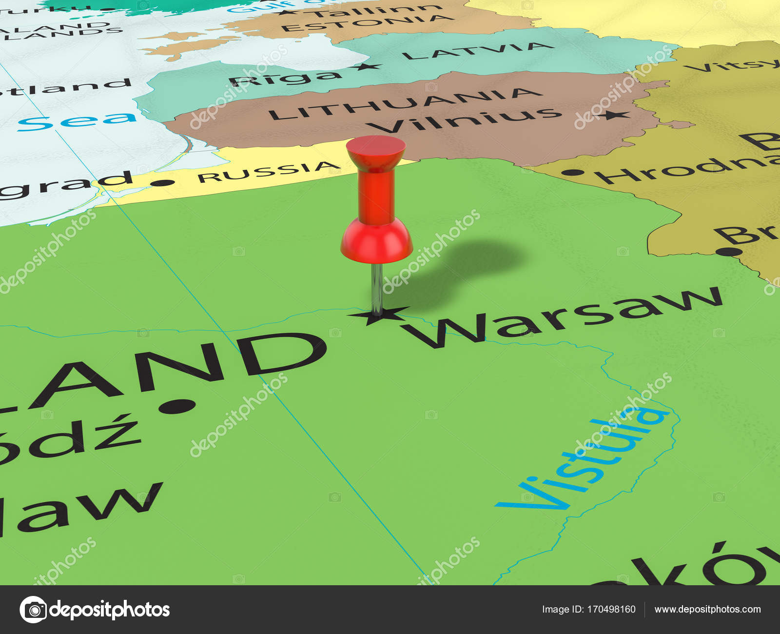Varsó Térkép - marlpoint
