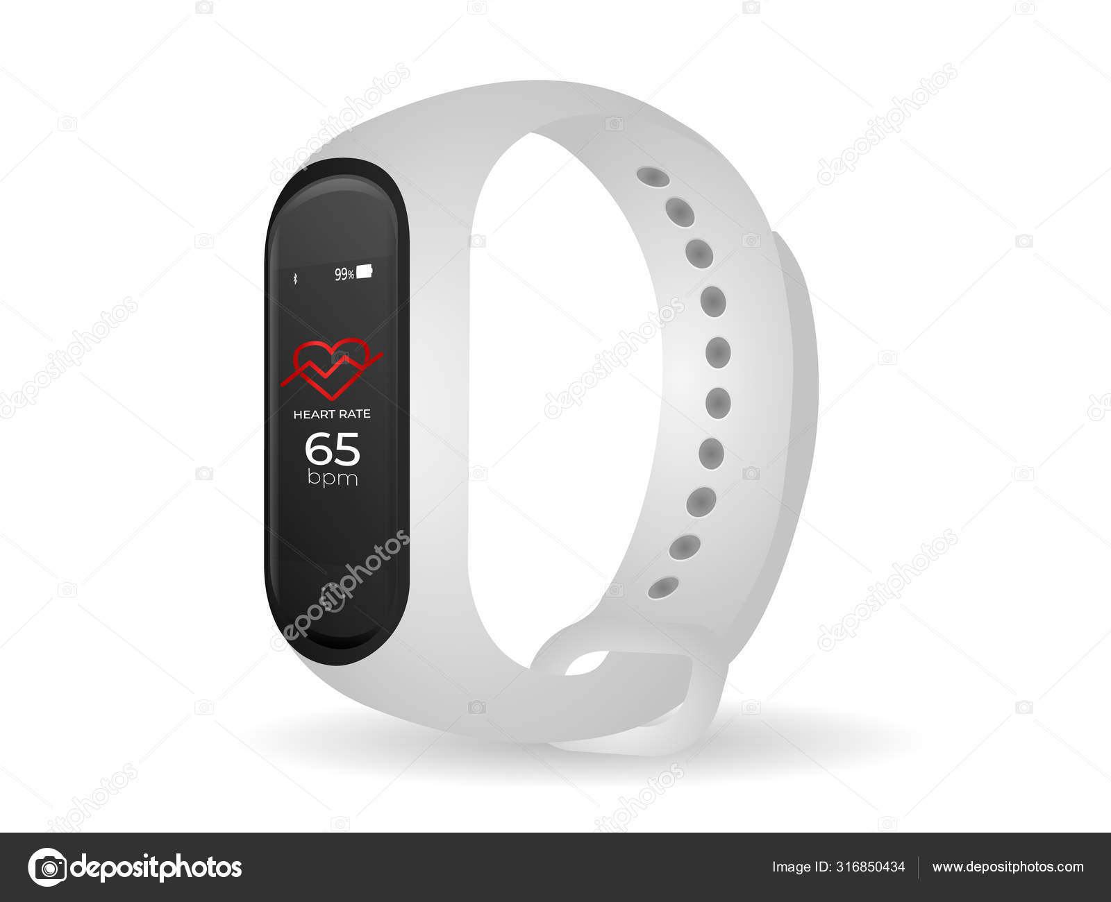 Smart band Stock Vector Image by ©julydfg #316850434