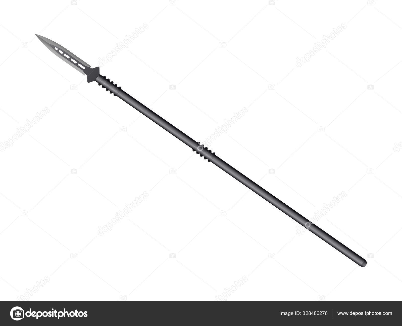 Battle spear Stock Vector Image by ©julydfg #328486276