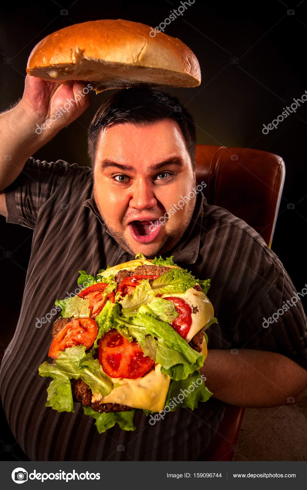 Fat People Eating Fast Food