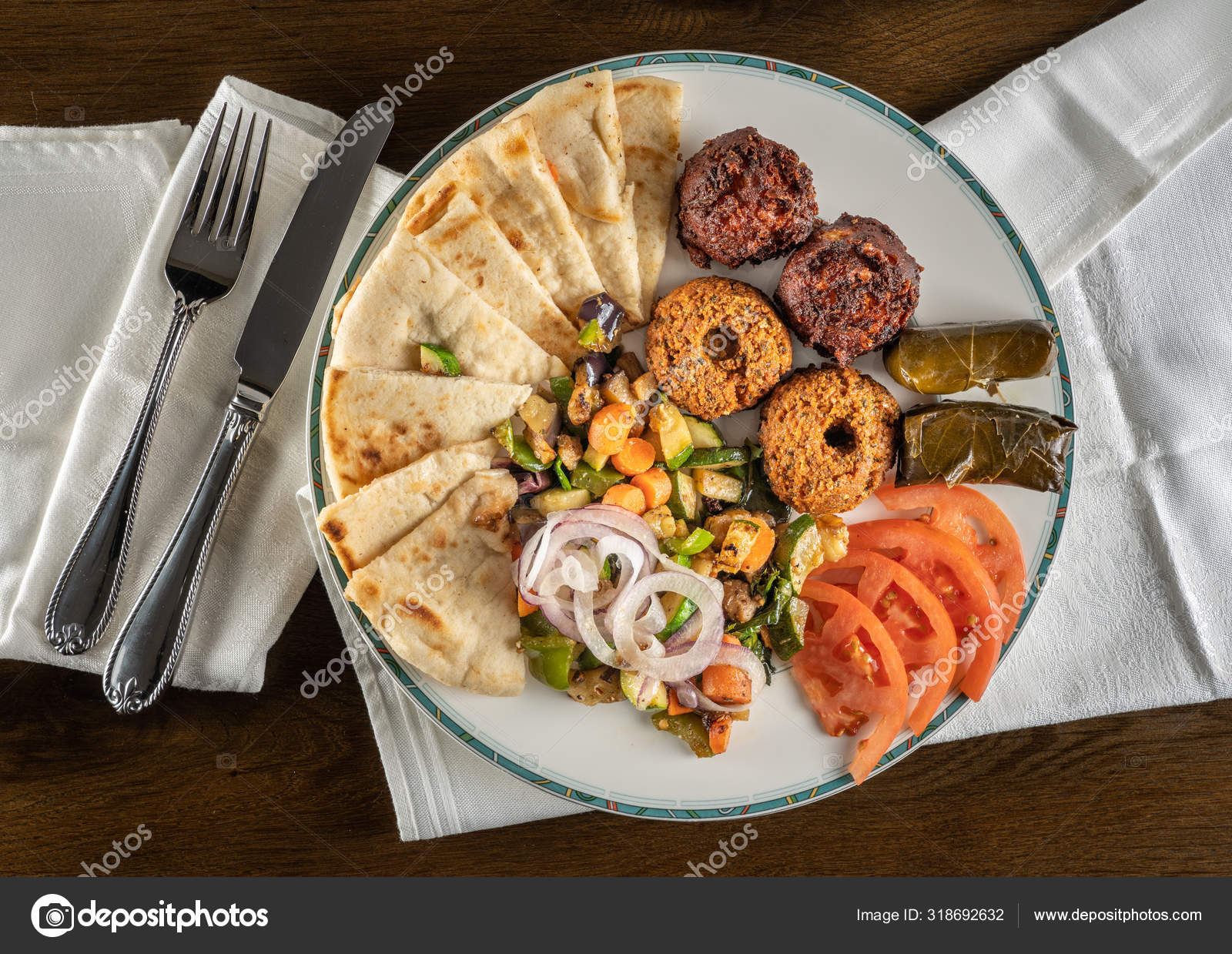 Carry Out Food Plate