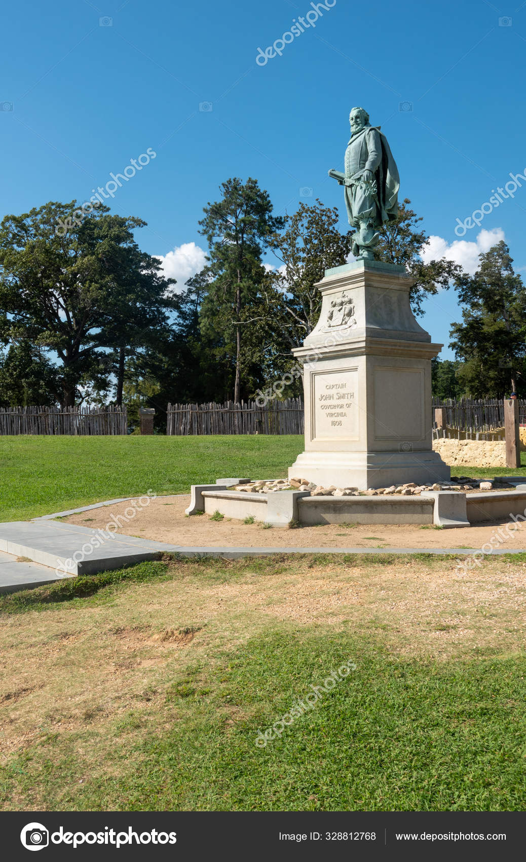 Captain John Smith Statue