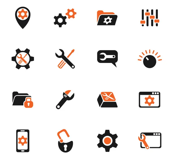 Settings icon set Stock Vector Image by ©ayax55 #129181742