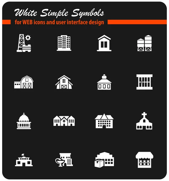 Icon rathaus Stock-Vektorbilder | Depositphotos