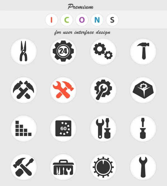 Setting icons set — Stock Vector © Lisess #292735354