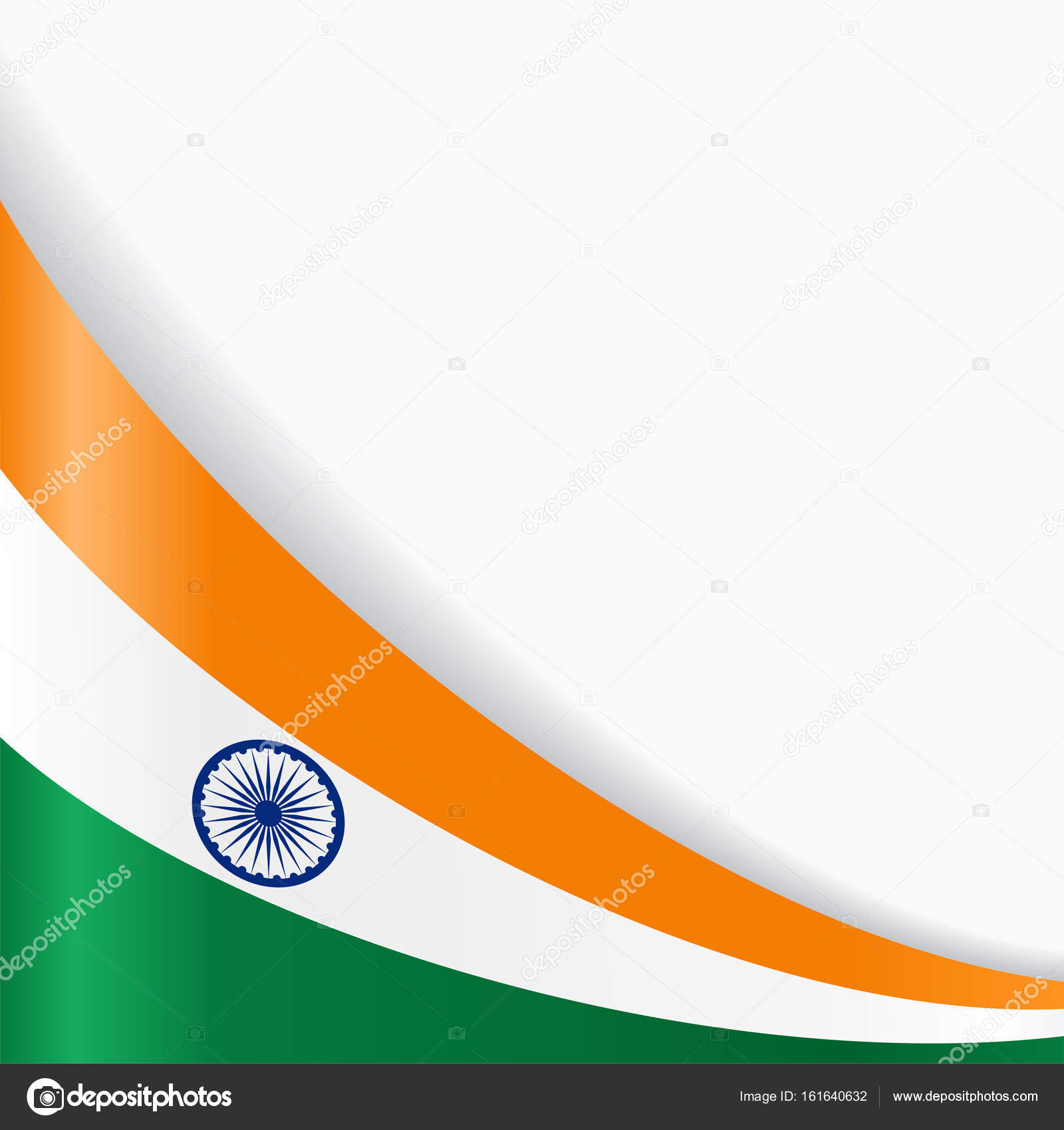 Indian flag background. Vector illustration. Stock Vector by ©khvost ...