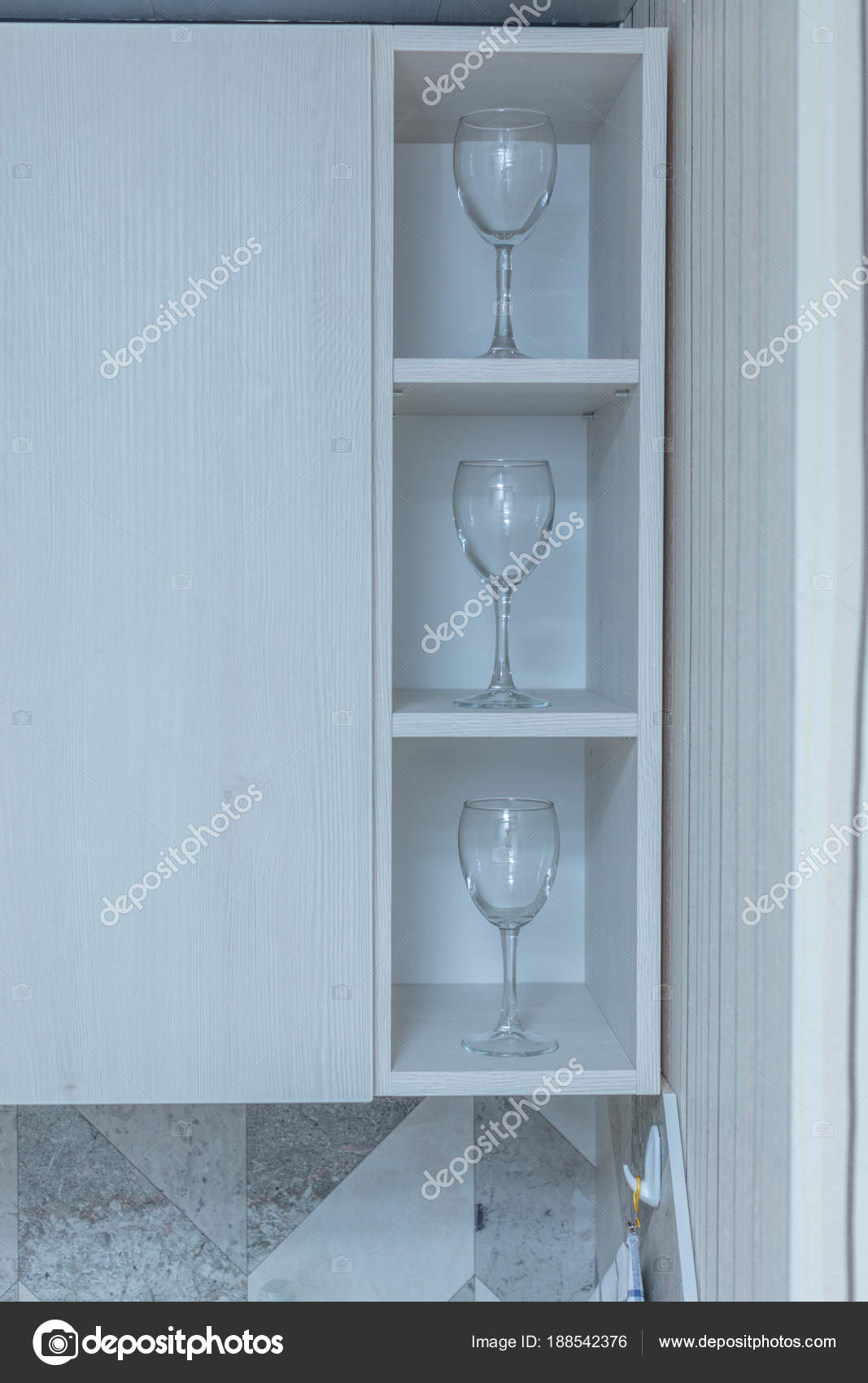 Transparent clean glasses Stock Photo by ©olgasweet 188542376