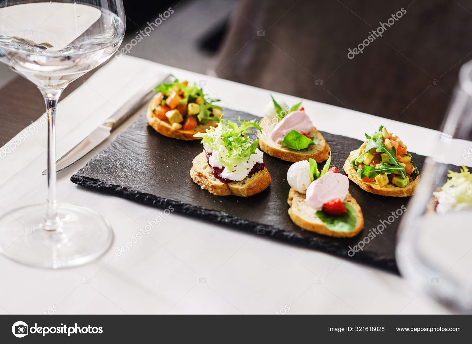 Different Kinds Canape Stock Photo by ©Shebeko 321618028