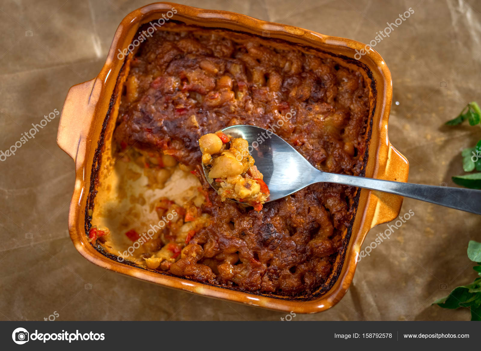 Prebranac-Balkan Baked Beans Stock Photo by ©fotovincek 158792578