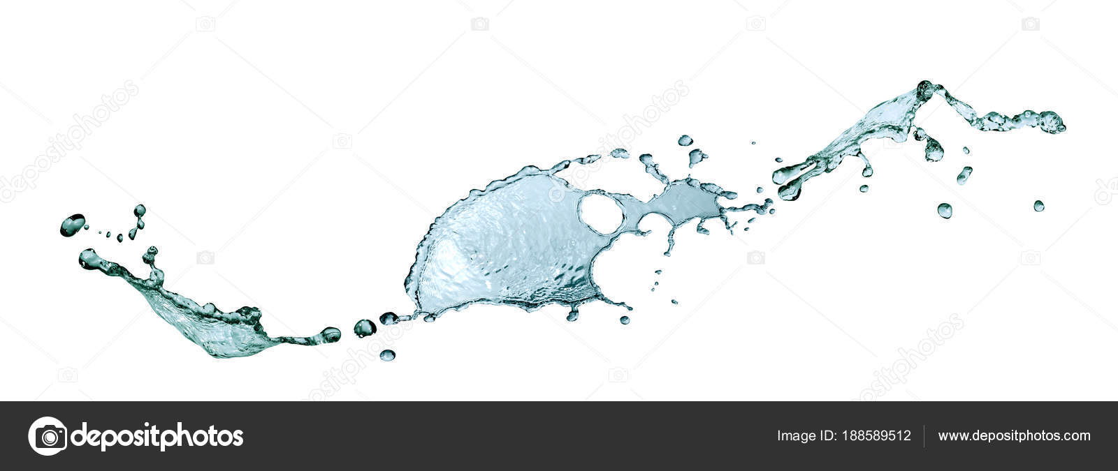 Water Splash On White Stock Photo by ©kvkirillov 188589512