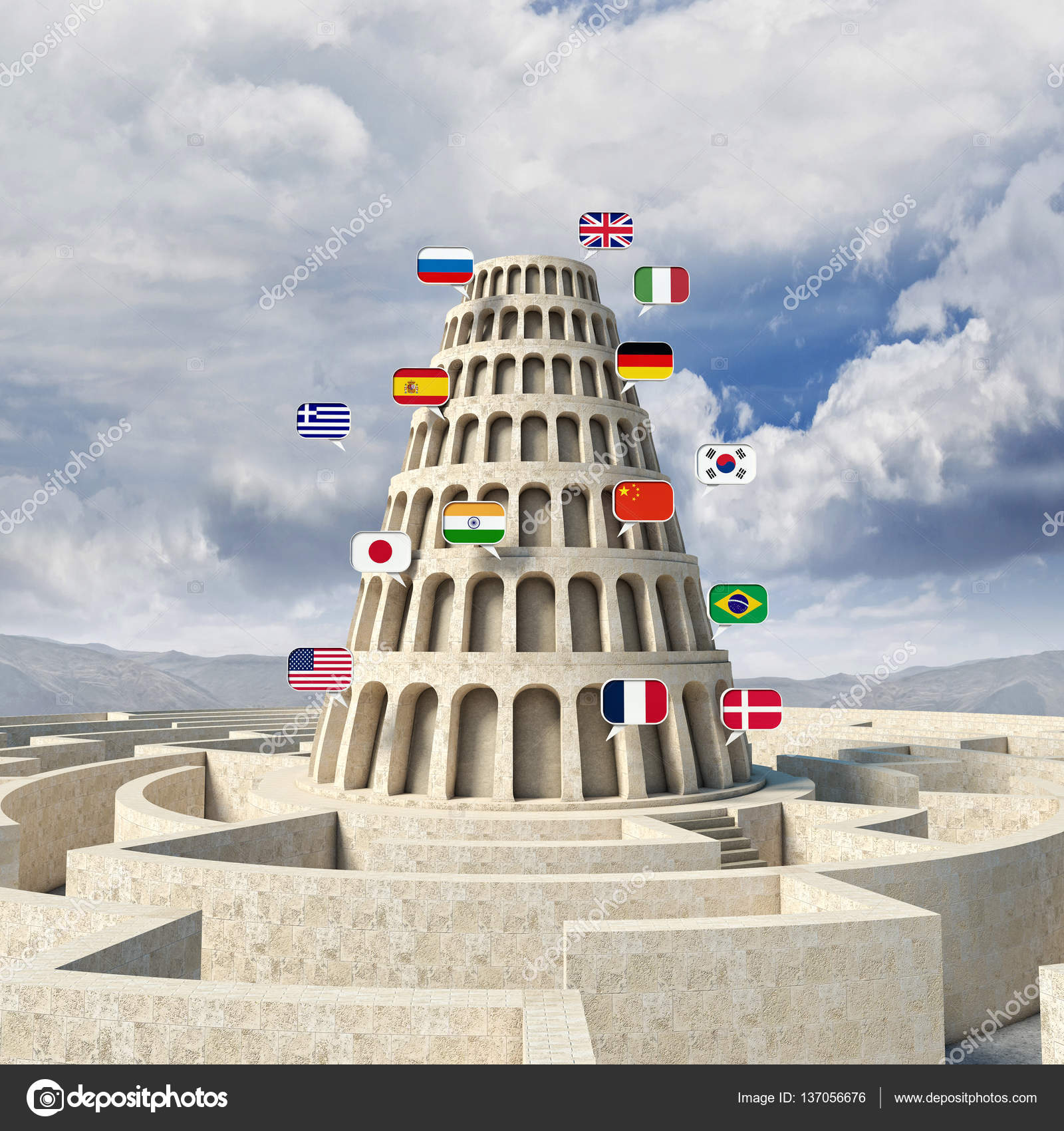 Real Babel Tower