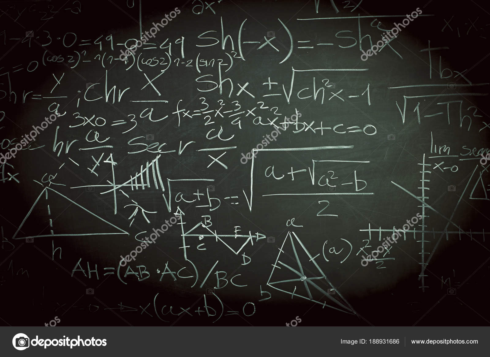 Formula on blackboard — Stock Photo © jukai5 #188931686