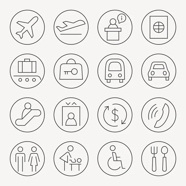 Airport Service Signs Vector Set Stock Vector Image by ©Rawpixel #239666230