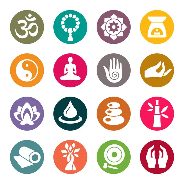 Iconsspamassage — Stock Vector © Chachar 7108566