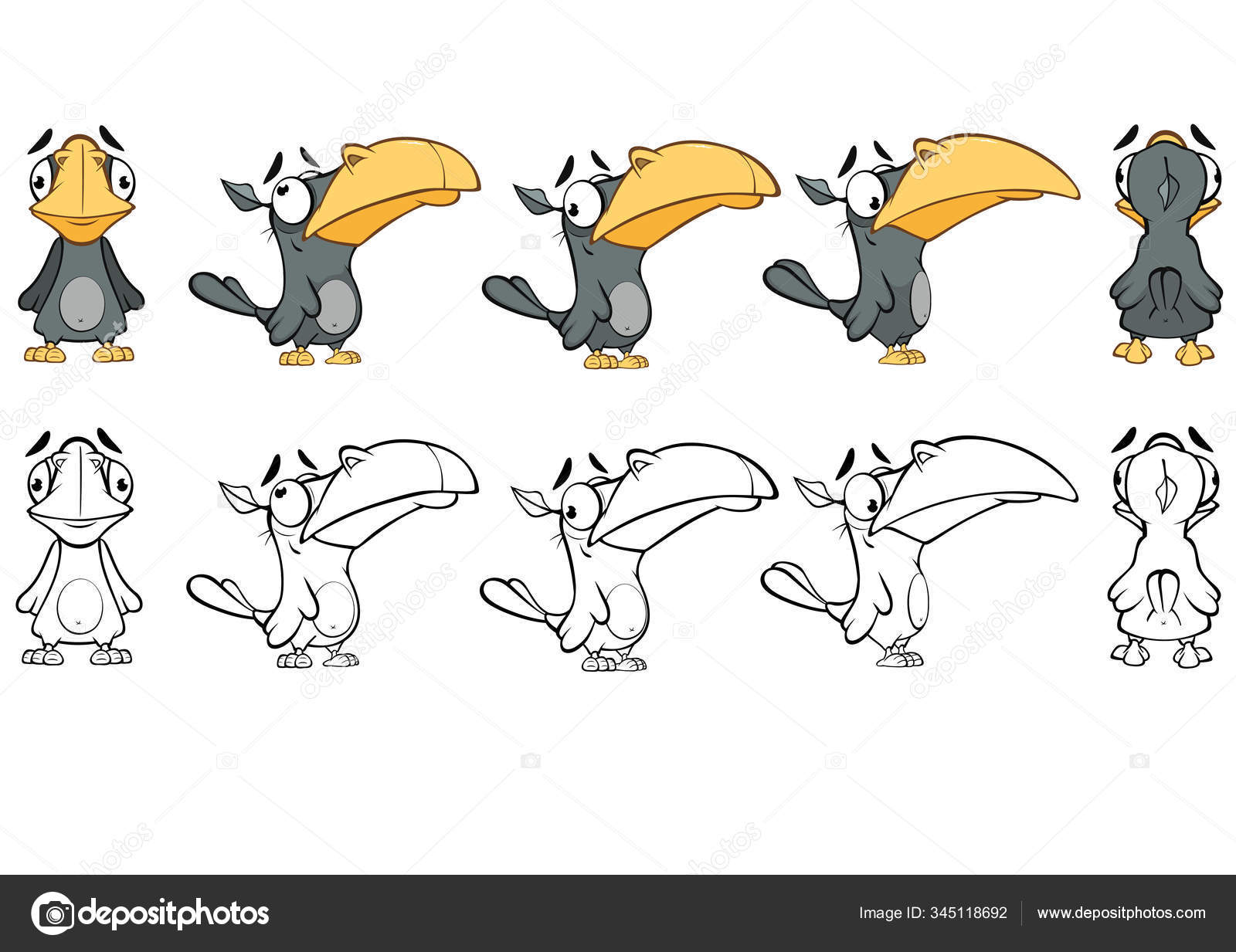 Bird Character Design