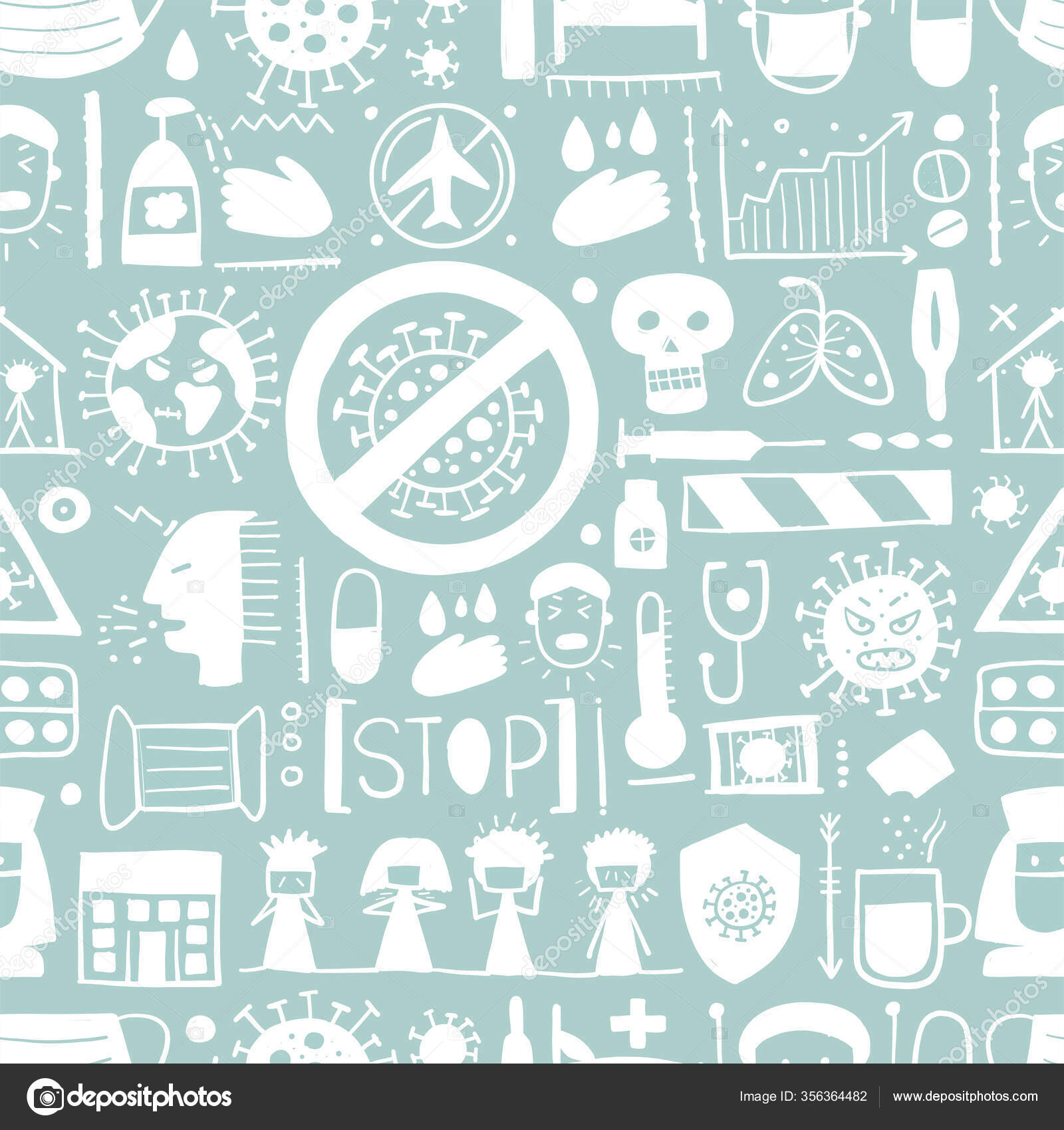 Bacteria and Viruses - Symptoms, Preventions and treatment. Infection ...