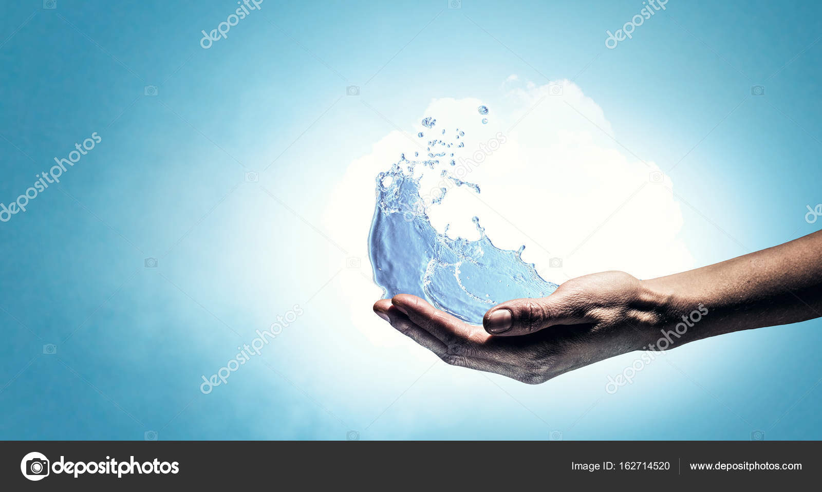 Water as life source — Stock Photo © SergeyNivens #162714520