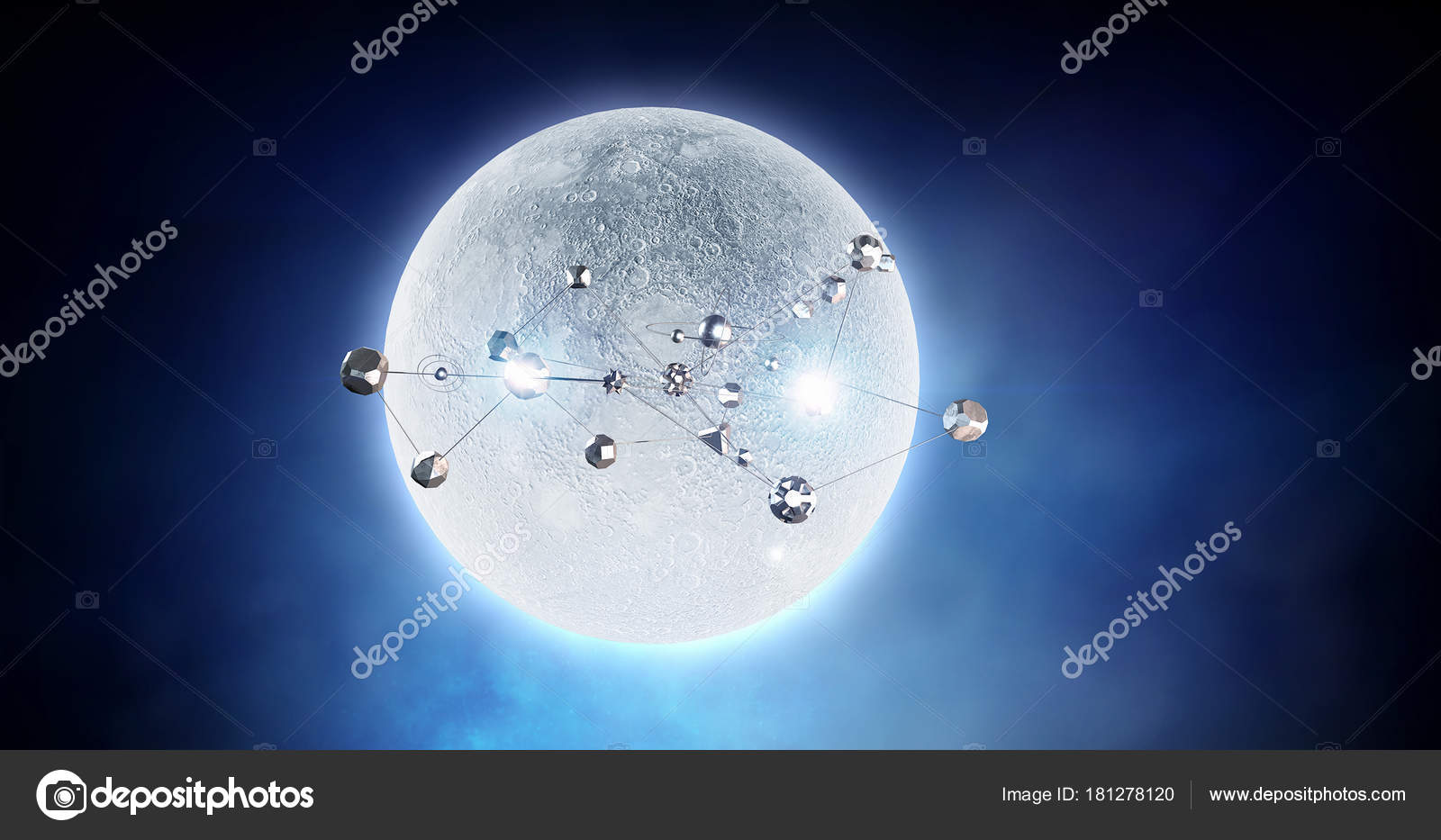 Wireless interaction and connection. Mixed media Stock Photo by ...