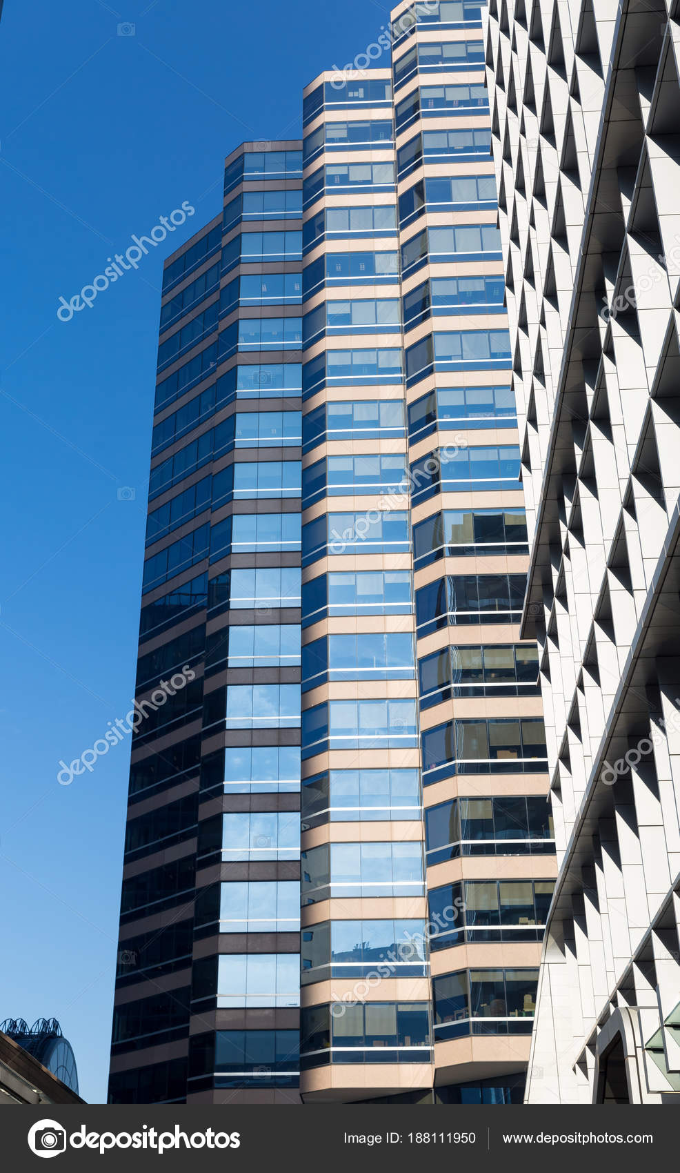 Skyscraper bottom view Stock Photo by ©SergeyNivens 188111950