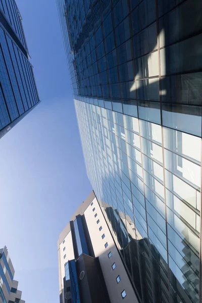 Skyscraper bottom view — Stock Photo © SergeyNivens #188110996