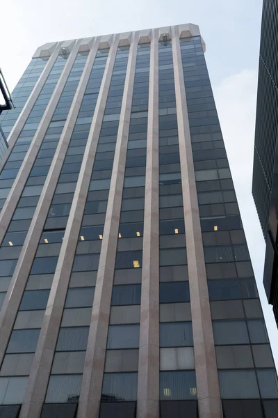 Skyscraper bottom view — Stock Photo © SergeyNivens #189040270