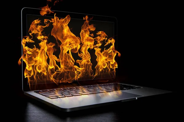 Burning Computer