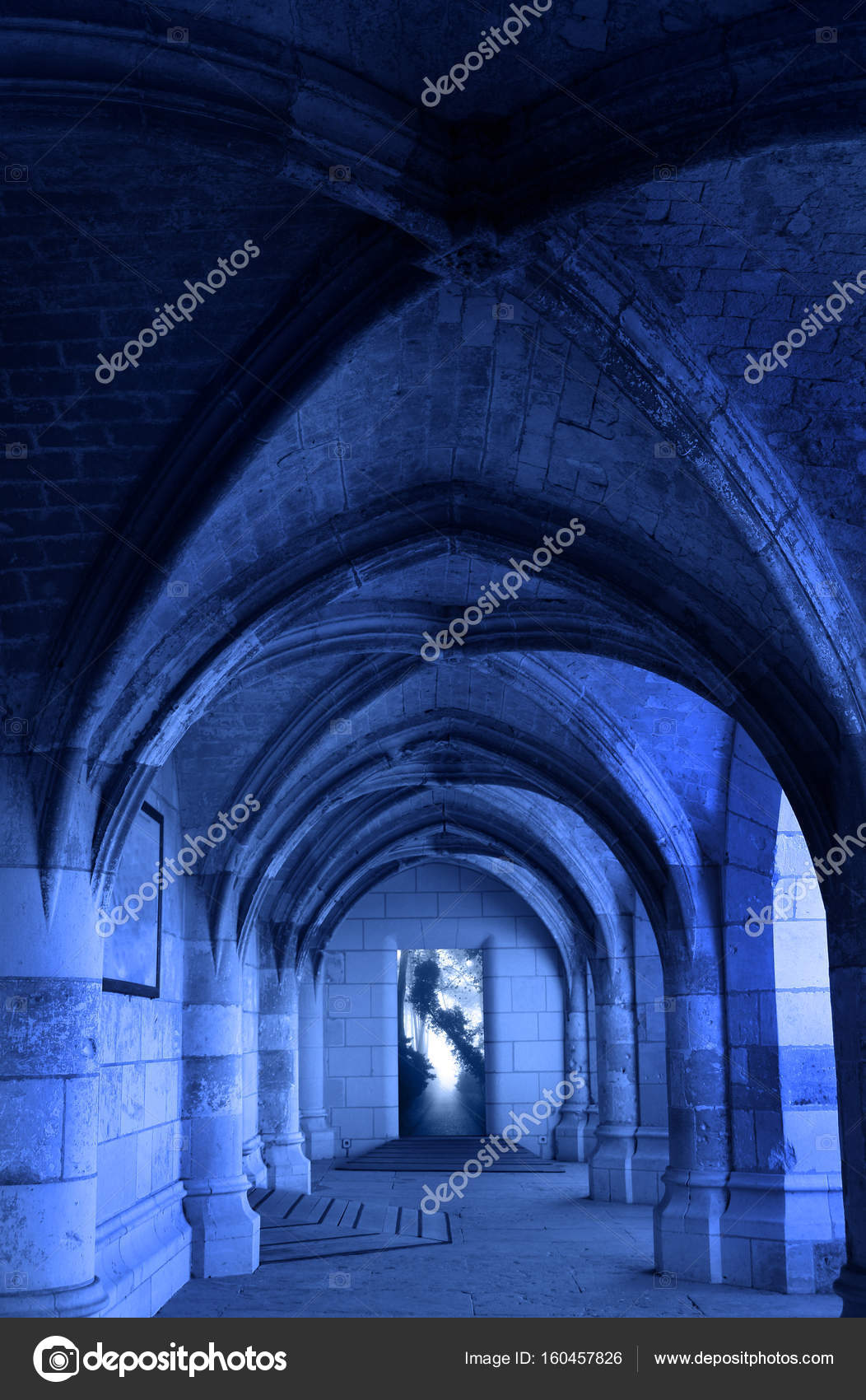 Medieval Castle Corridor