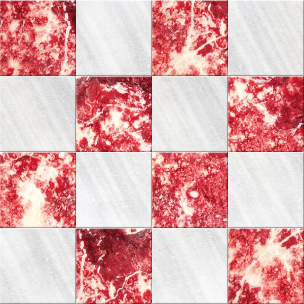 Seamless Texture Marble Tiles Floor Tiles Red Black White Colors Stock ...