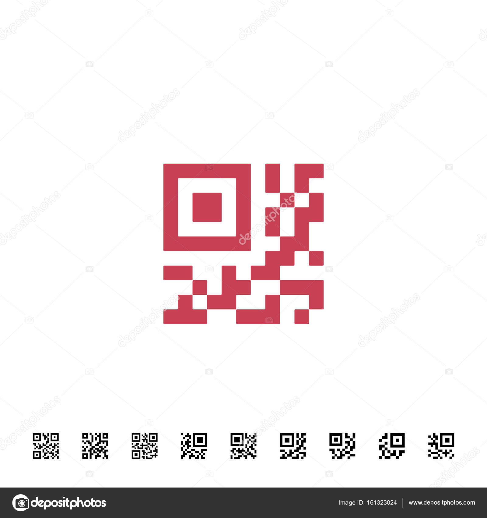 QR code icons Stock Vector Image by ©frbird #161323024